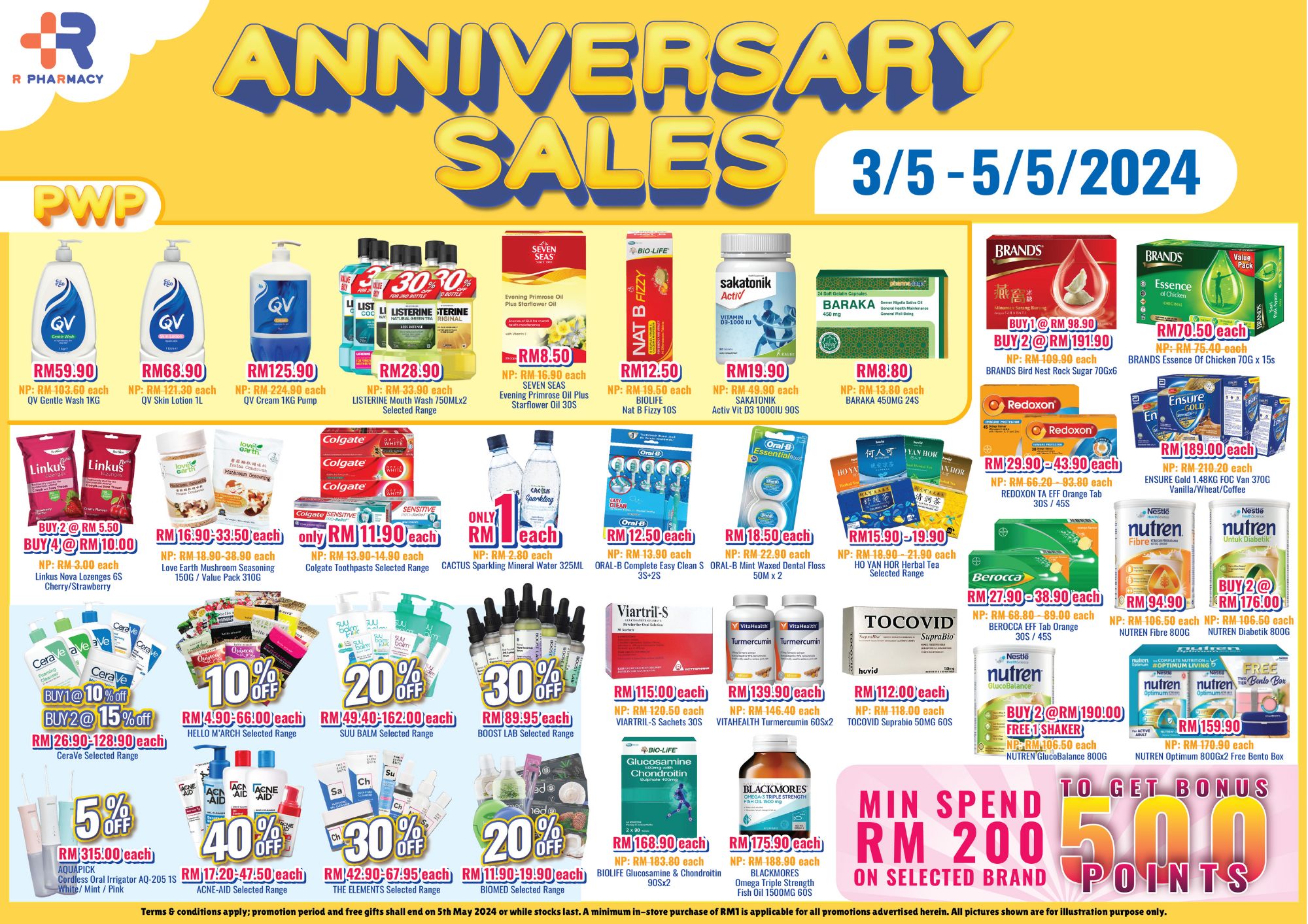 Celebration 1st Anniversary of R Pharmacy Lotus’s Puchong outlet – R Pharmacy